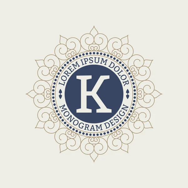 Khp monogram imágenes de stock de arte vectorial | Depositphotos