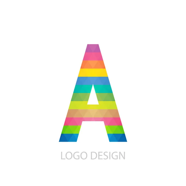 Letras triangulares Imágenes Vectoriales, Gráfico Vectorial de Letras ...