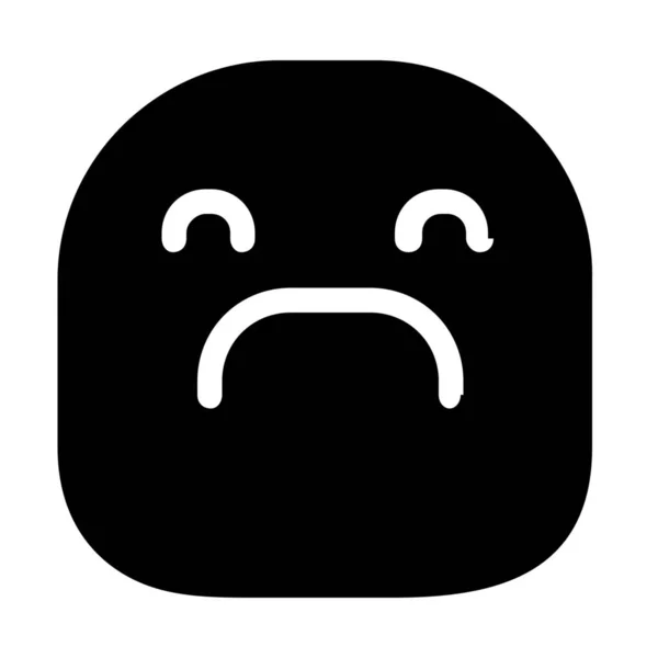 Crying Emoticon Emotion Icon Outline Style Stock Vector by ©iconfinder ...