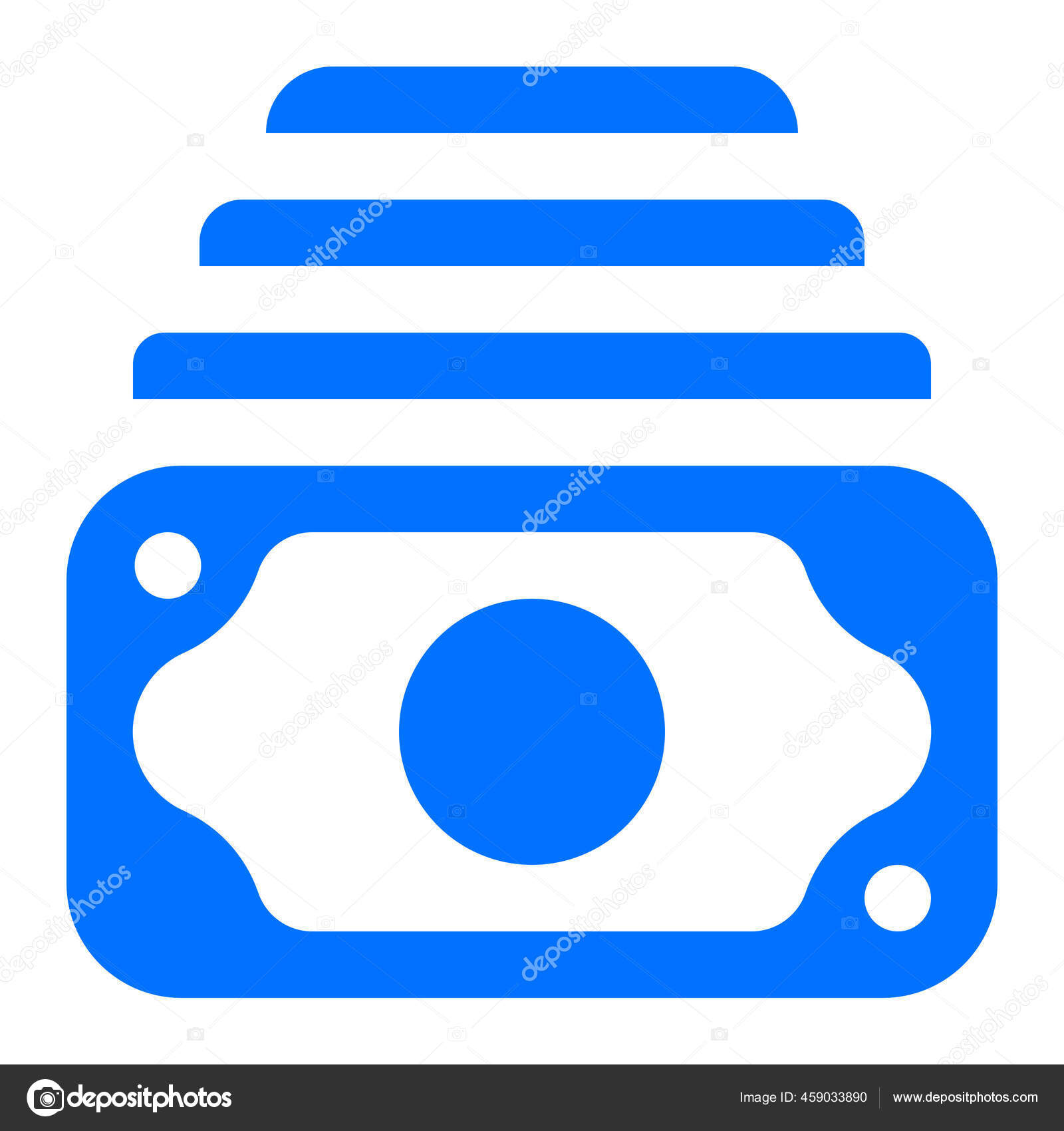 Cash Money Multiple Icon Solid Style Stock Vector by ©iconfinder 459033890