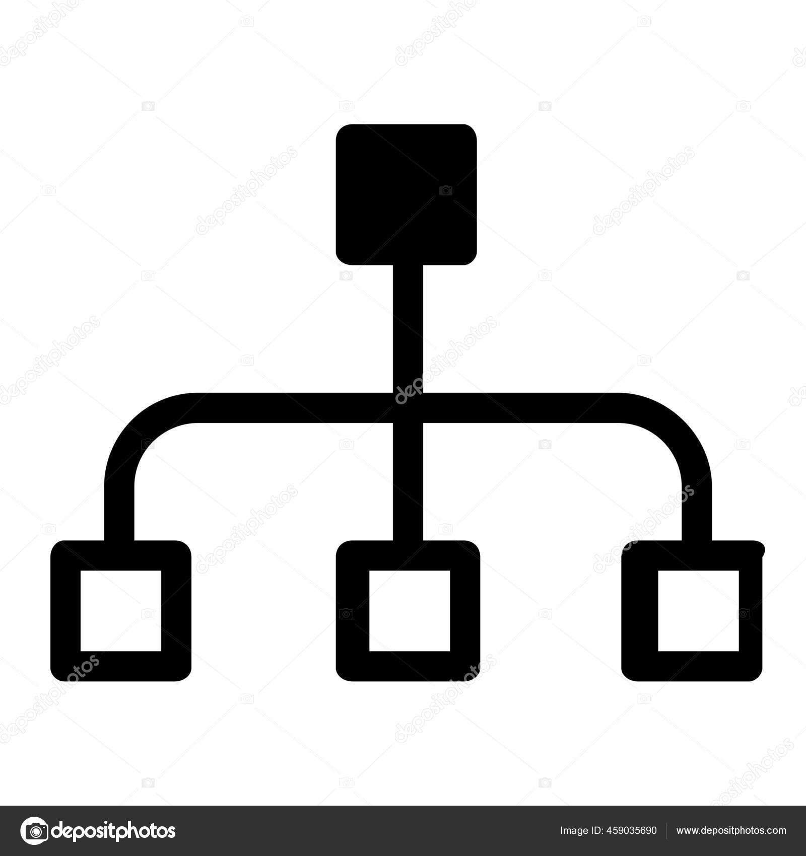 Database Hierarchy Server Icon Solid Style Stock Vector by ©iconfinder ... Database Hierarchy Server Icon Solid Style Stock Vector by ©iconfinder ...