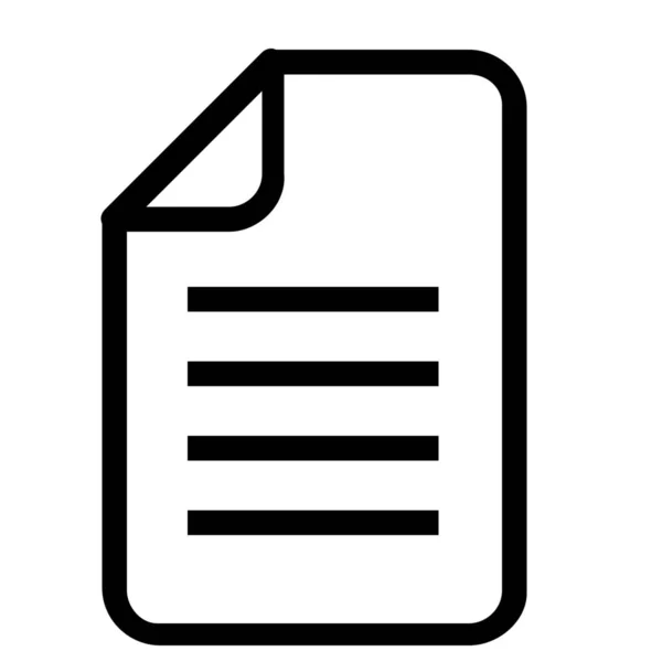 Article Document Documents Icon Outline Style Stock Vector by ...