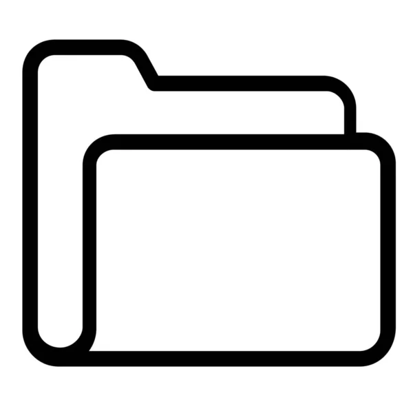 Directory Documents File Icon Outline Style Stock Vector Image by ...