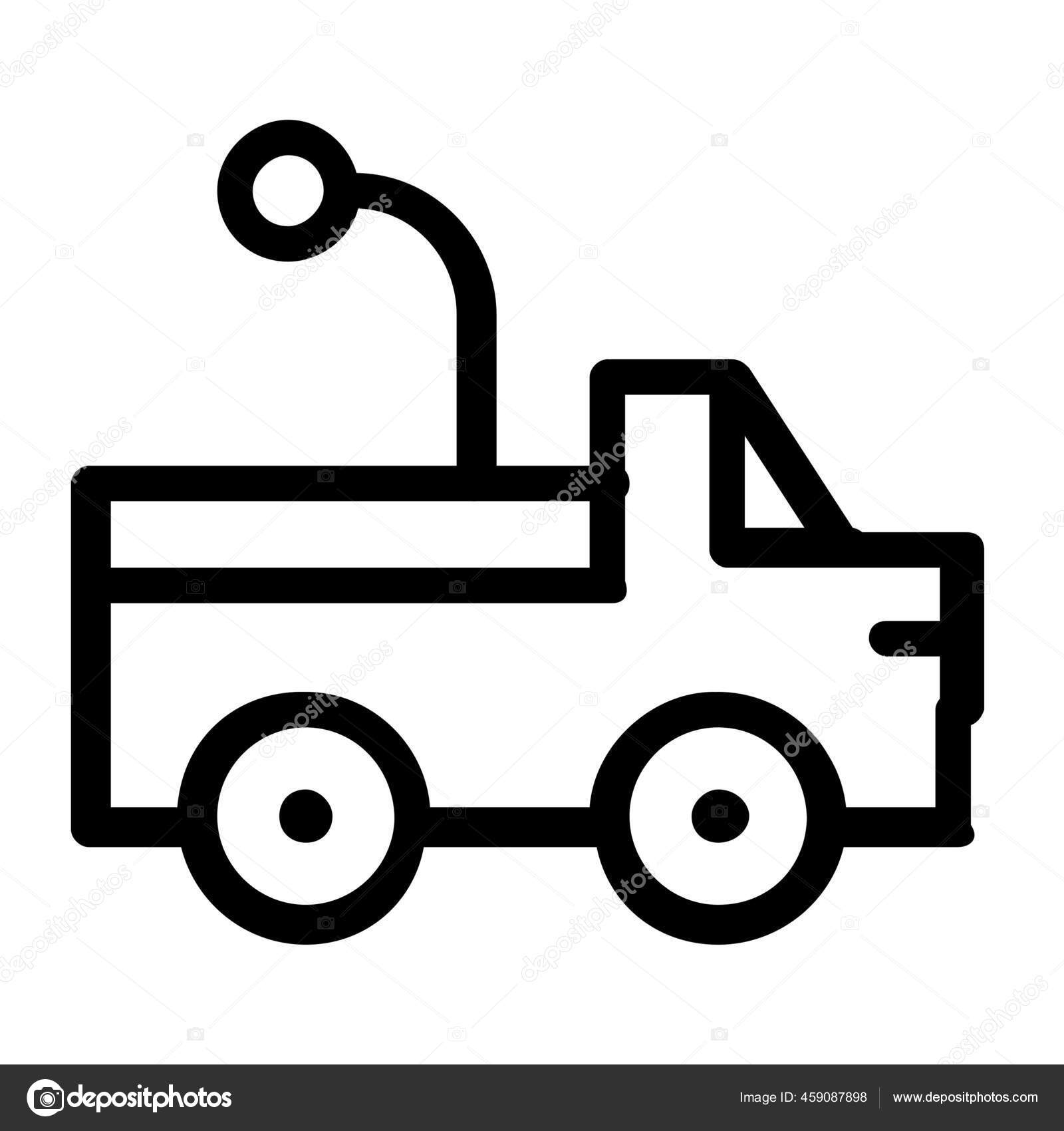 Car Control Remote Icon Outline Style Stock Vector by ©iconfinder 459087898
