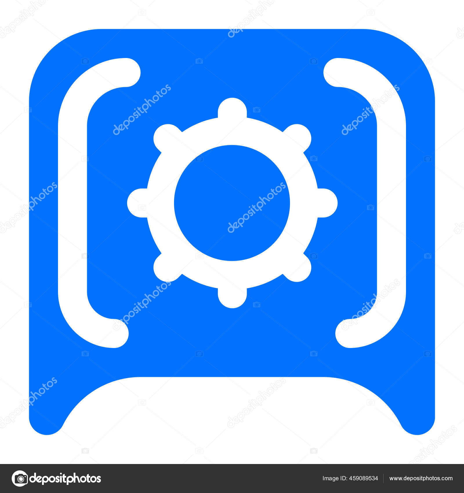 Protection Safe Safety Icon Solid Style Stock Vector Image By
