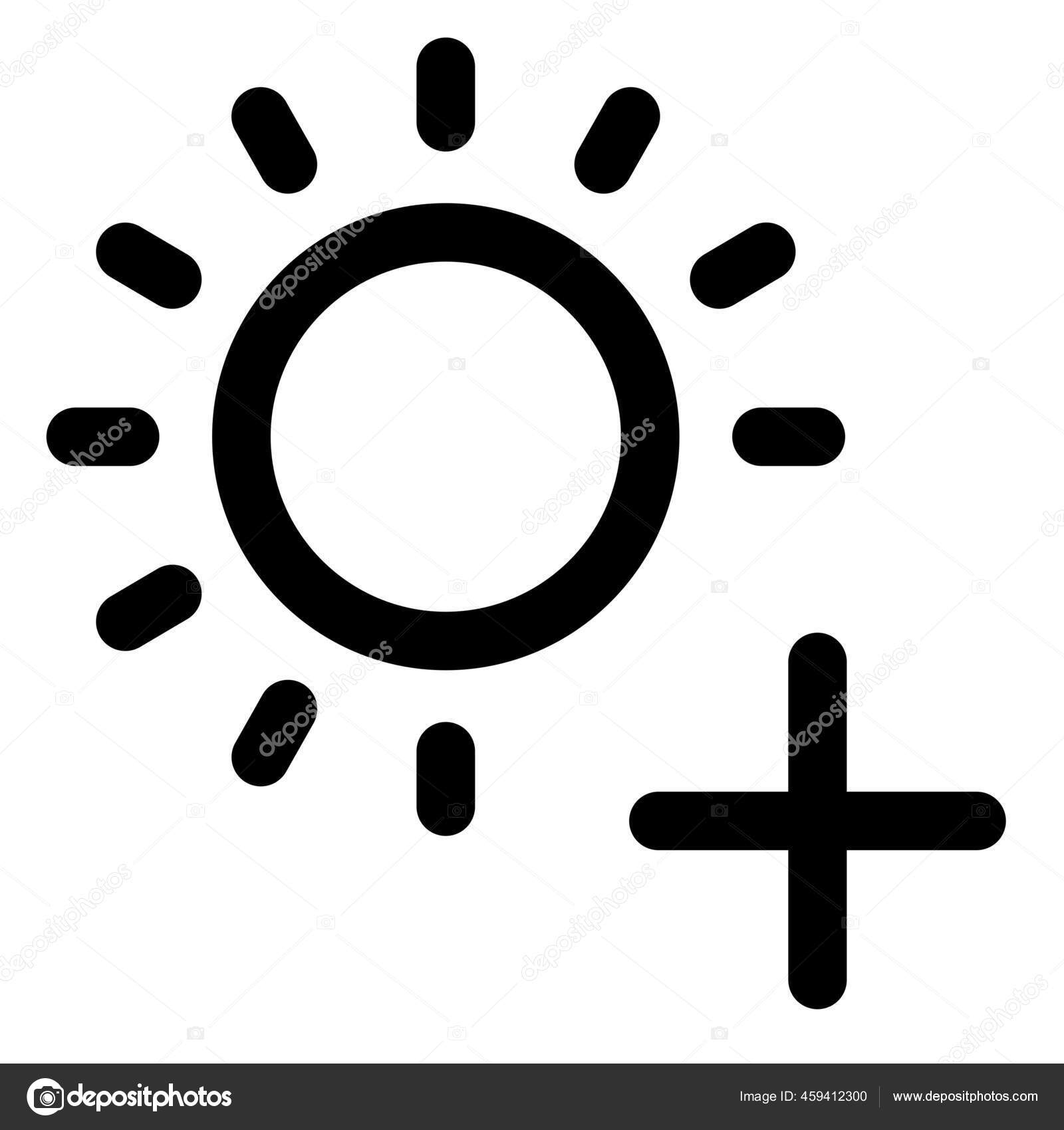 Hotter Temperature Outline Icon Outline Style Stock Vector Image by ...