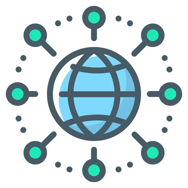 100,000 Global network icon Vector Images | Depositphotos