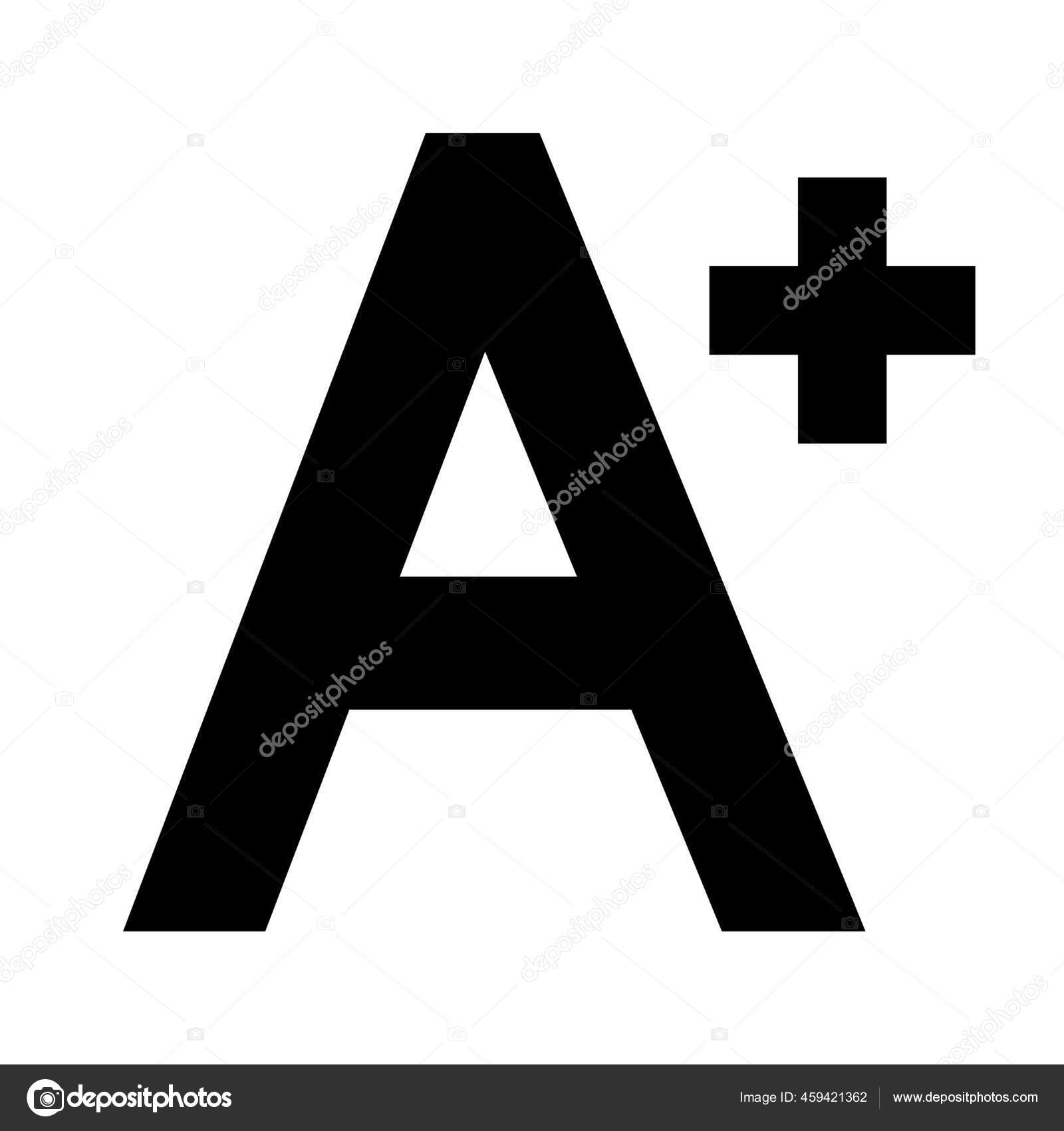 Font Increase Larger Icon Solid Style Stock Vector Image by ©iconfinder ...