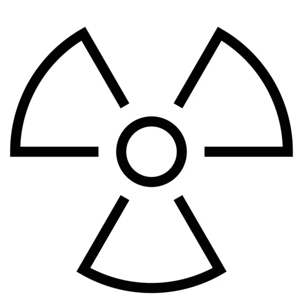 Nuclear Danger Energy Icon Outline Style Stock Vector by ©iconfinder ...