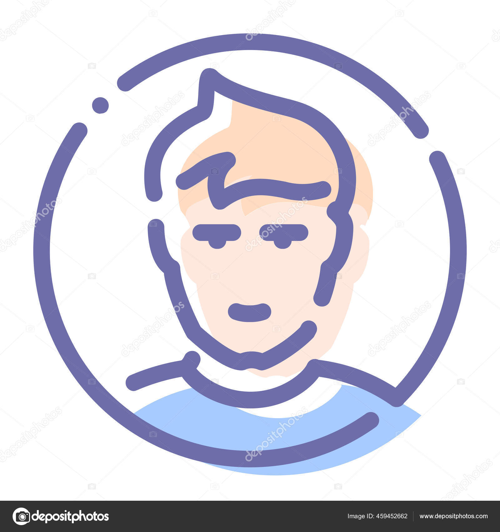 Avatar Profile Icon Avatars Category Stock Vector by ©iconfinder 459452662