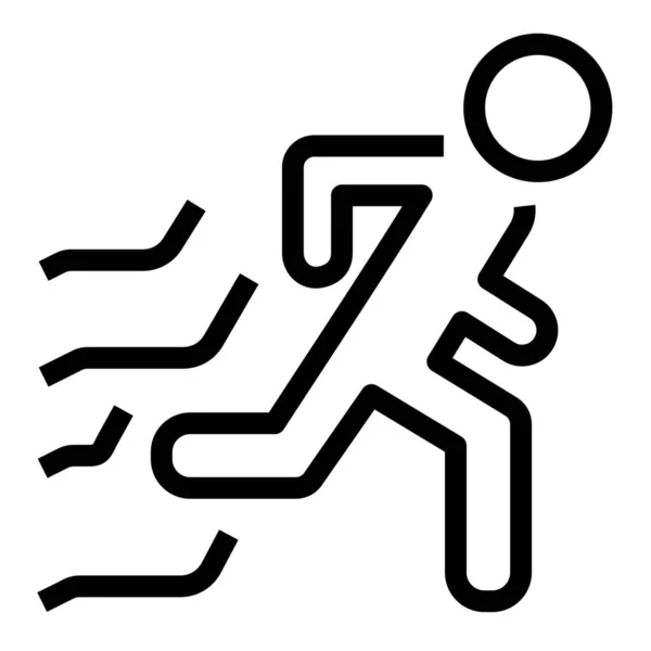 Evacuation Fire Navigation Icon Solid Style Stock Vector by ©iconfinder ...