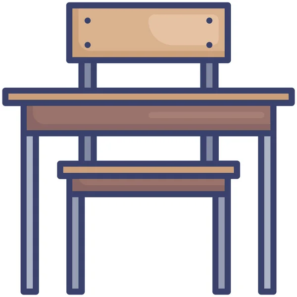 School Table And Chair Clipart