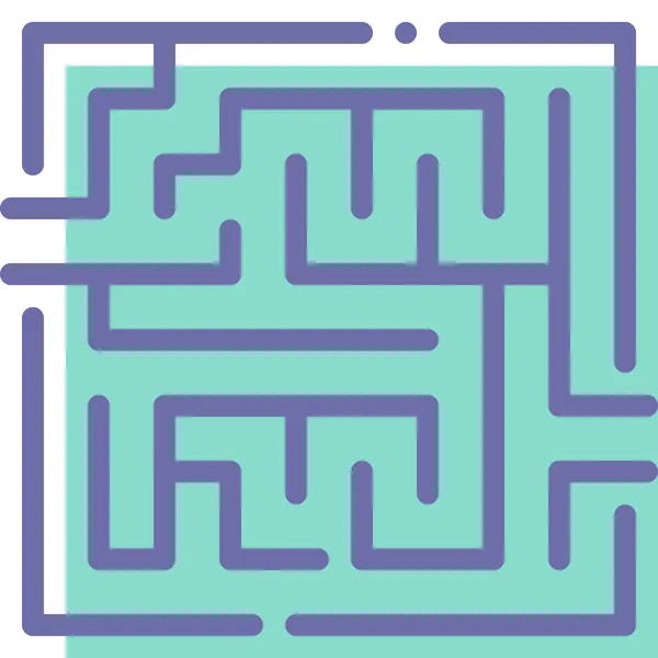 45 Maze maps Vector Images | Depositphotos