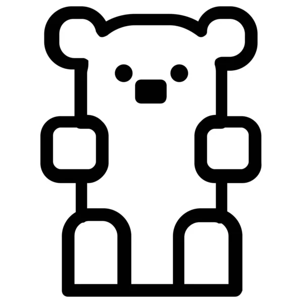 Oso símbolo imágenes de stock de arte vectorial | Depositphotos