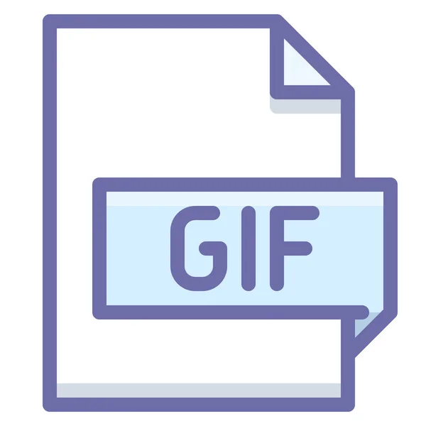 Gif File Folder Icon Stock Vector by ©iconfinder 529039542