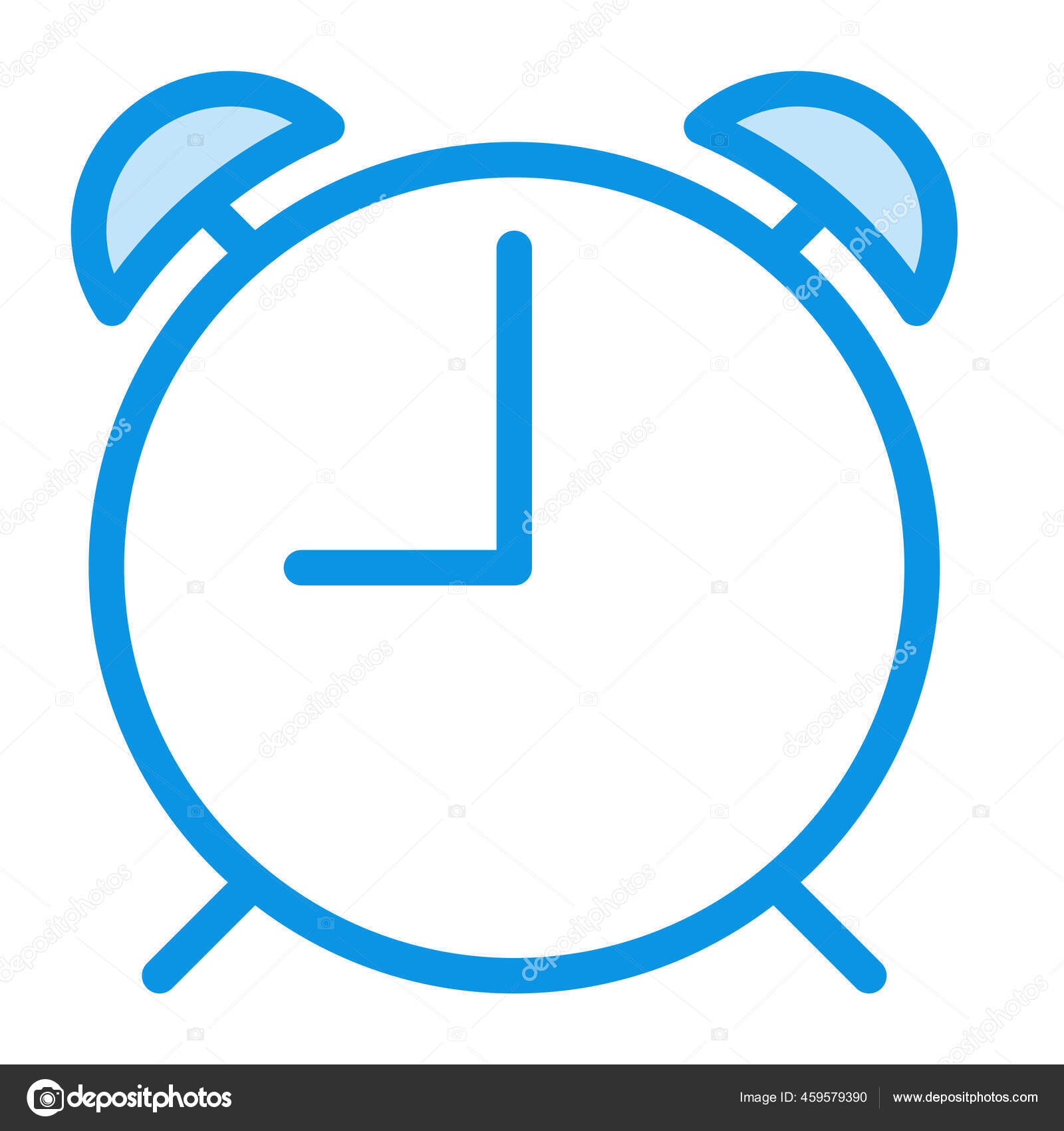 Alarm Clock Time Icon Outline Style Stock Vector by ©iconfinder 459579390