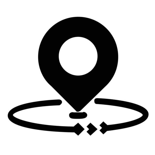 Location Map Navigation Icon Maps Navigation Category Stock Vector ...