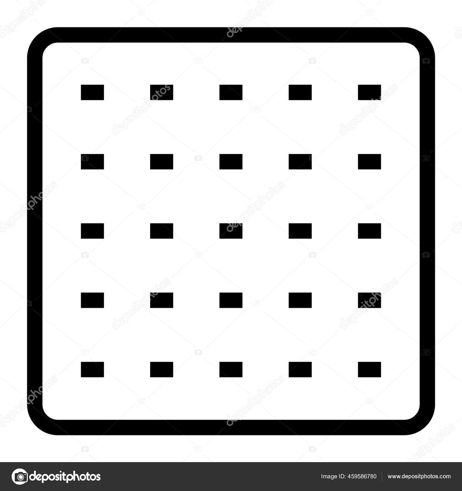 Cookie Wafer Outline Icon Outline Style Stock Vector by ©iconfinder ...