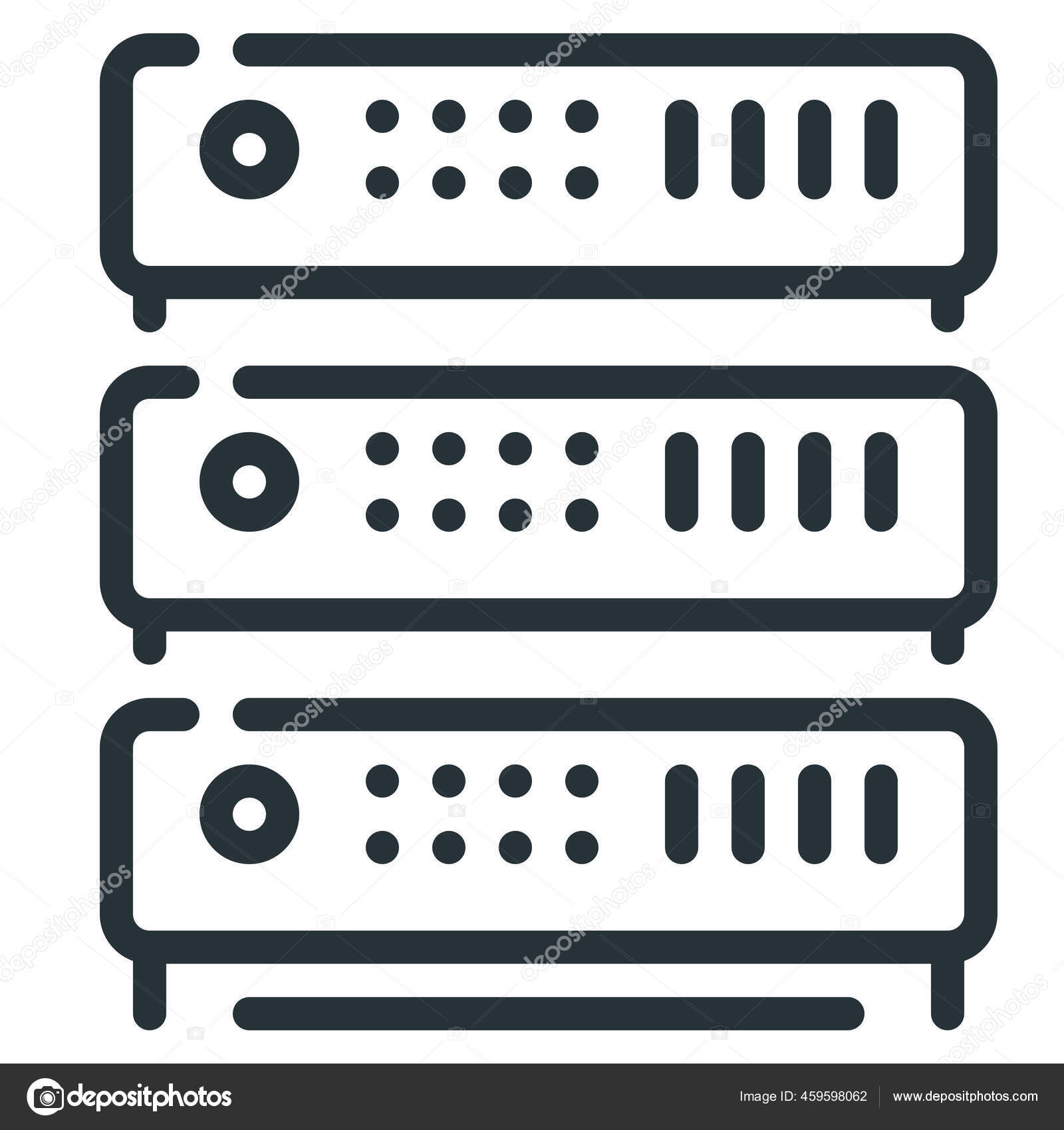 Server Rack Symbol