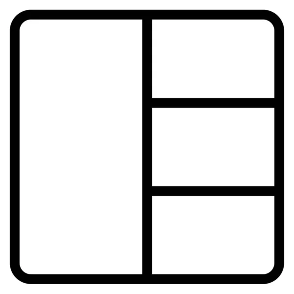 Column Layout Layouts Icon Outline Style Stock Vector by ©iconfinder ...