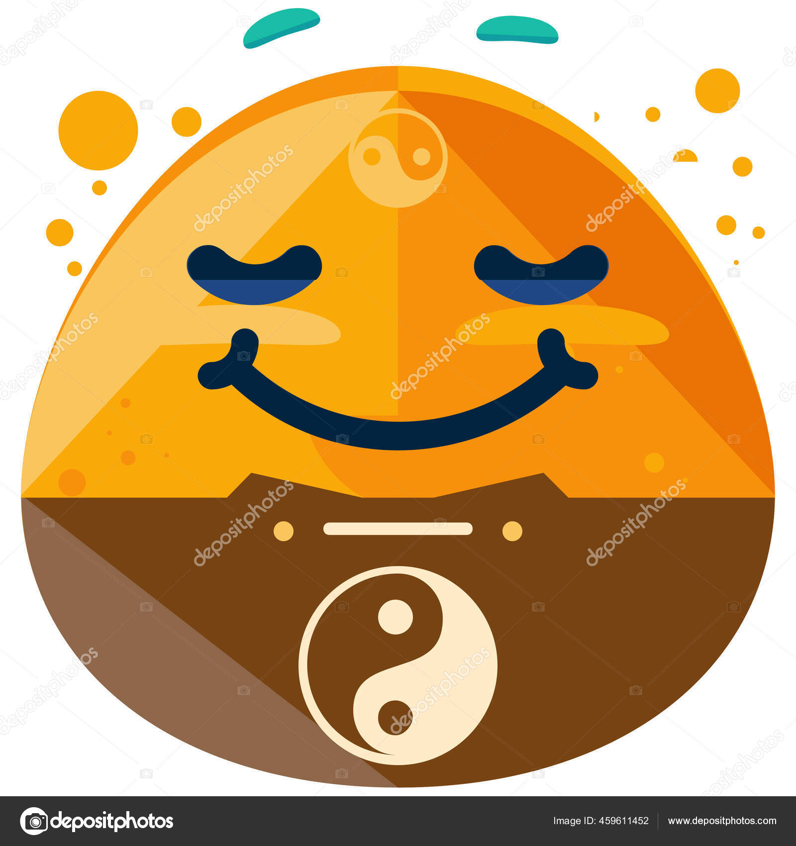 Peaceful Smiley Face