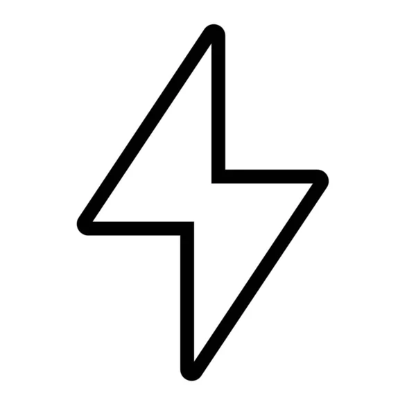 Contorno Del Símbolo De Flash