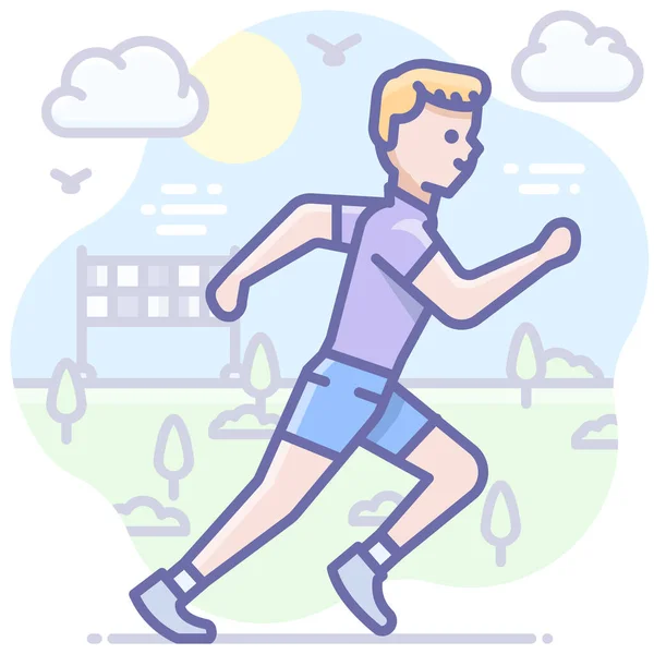10,225,577 Boy running cartoon Vector Images | Depositphotos