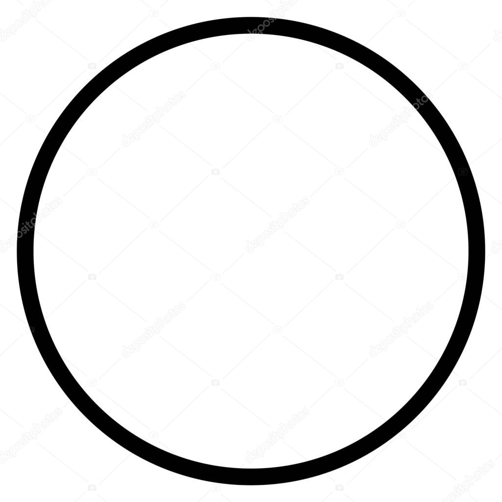 Contorno De Círculo Blanco Png