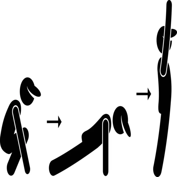 Exercise burpees Vector Art Stock Images | Depositphotos