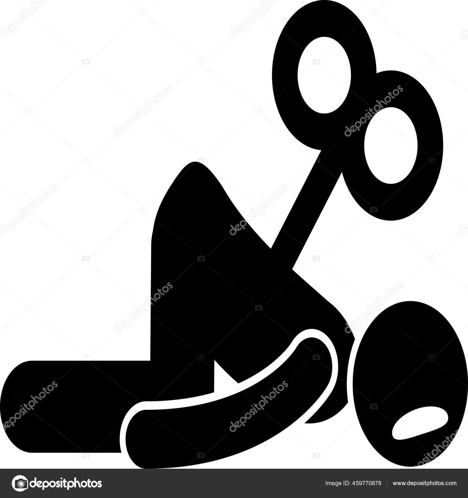 Image vectorielle Dormant Inactive Inert Icon Solid Style par ...