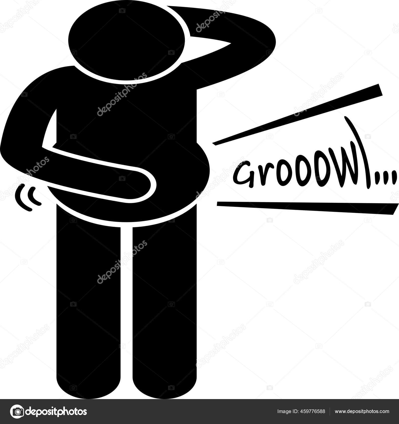 Stomach Growling Clipart