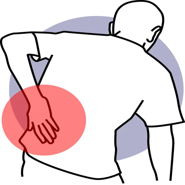 100,000 Lower back pain Vector Images | Depositphotos