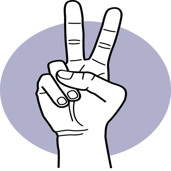 How To Draw Anime Peace Sign