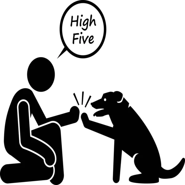 Animal High Five Clipart