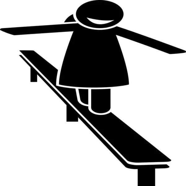 Balancing beam Vector Art Stock Images | Depositphotos