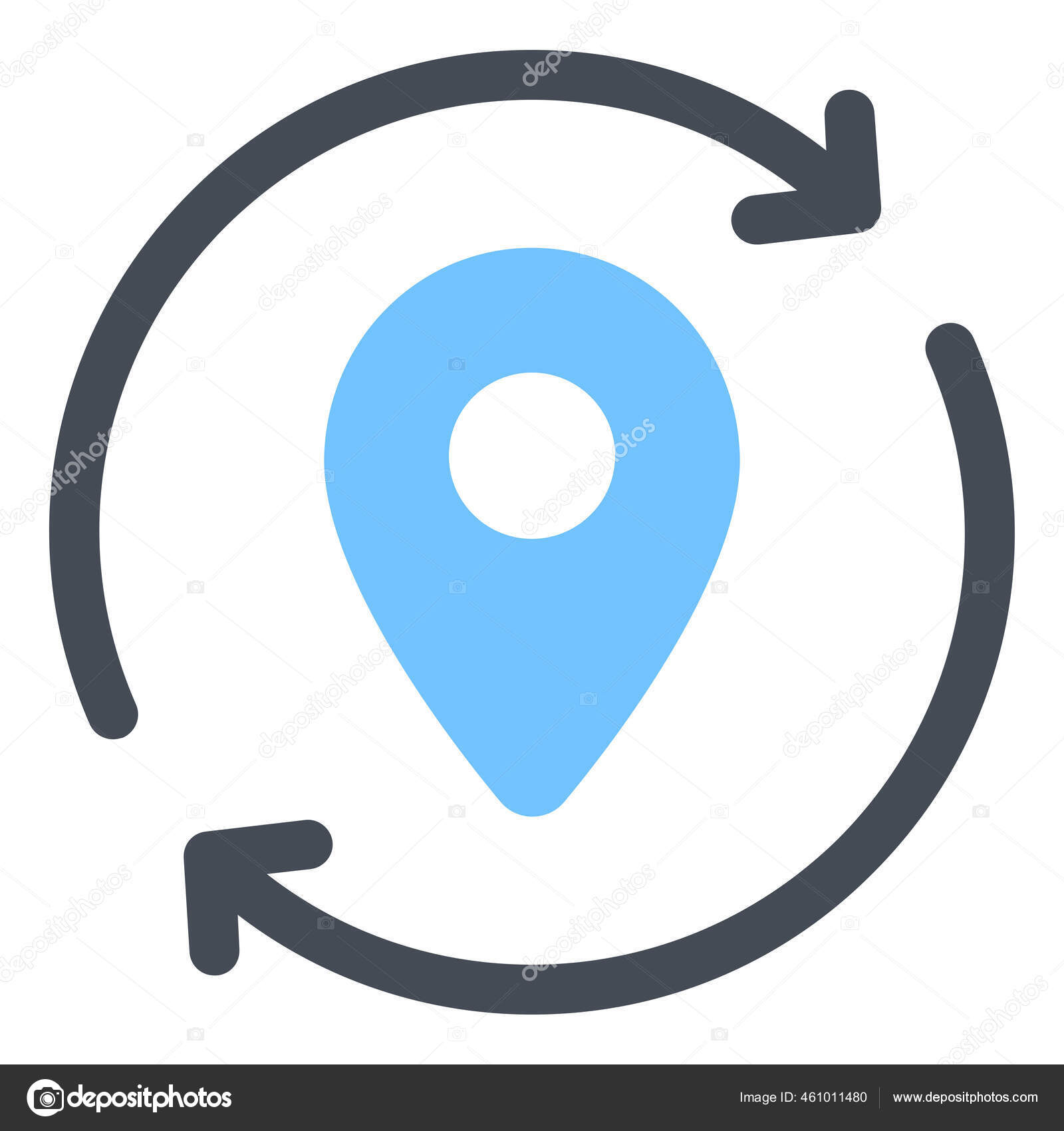 Box Cargo Change Icon Filled Outline Style Stock Vector by ©iconfinder ...