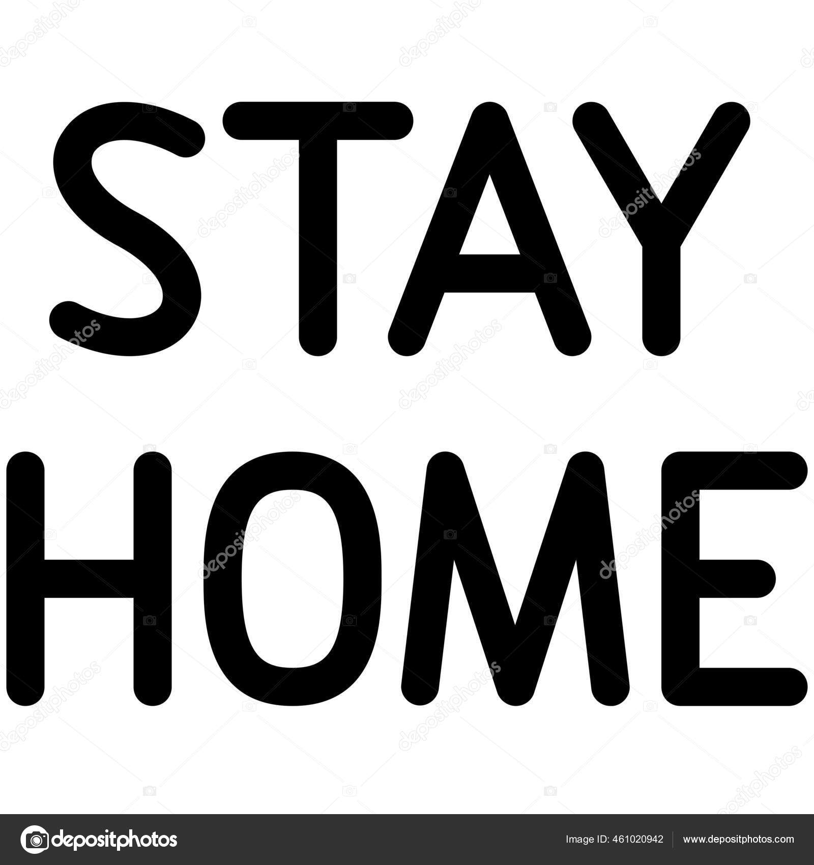 Lockdown Quarantine Stay Icon Stock Vector by ©iconfinder 461020942