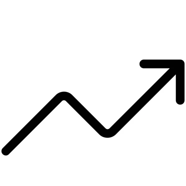 Chart Rise Economic Icon Solid Style Stock Vector by ©iconfinder 459552392