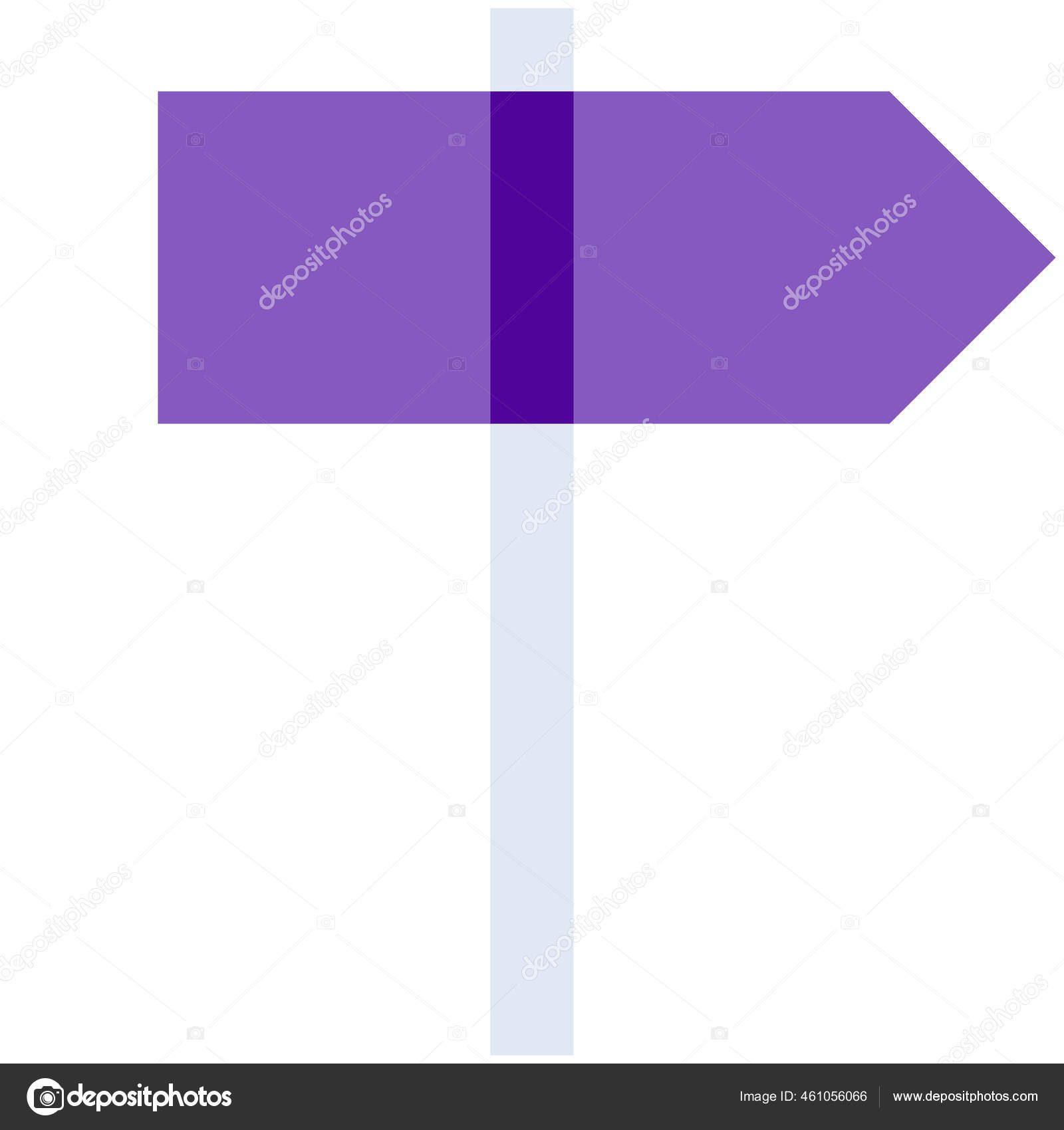 Arrow Direction Right Icon Maps Navigation Category Stock Vector by ...