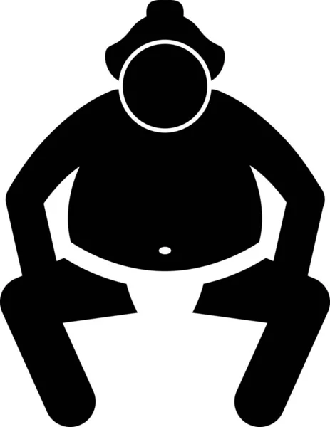 Pose Posture Sumo Icon Stock Vector by ©iconfinder 461038210