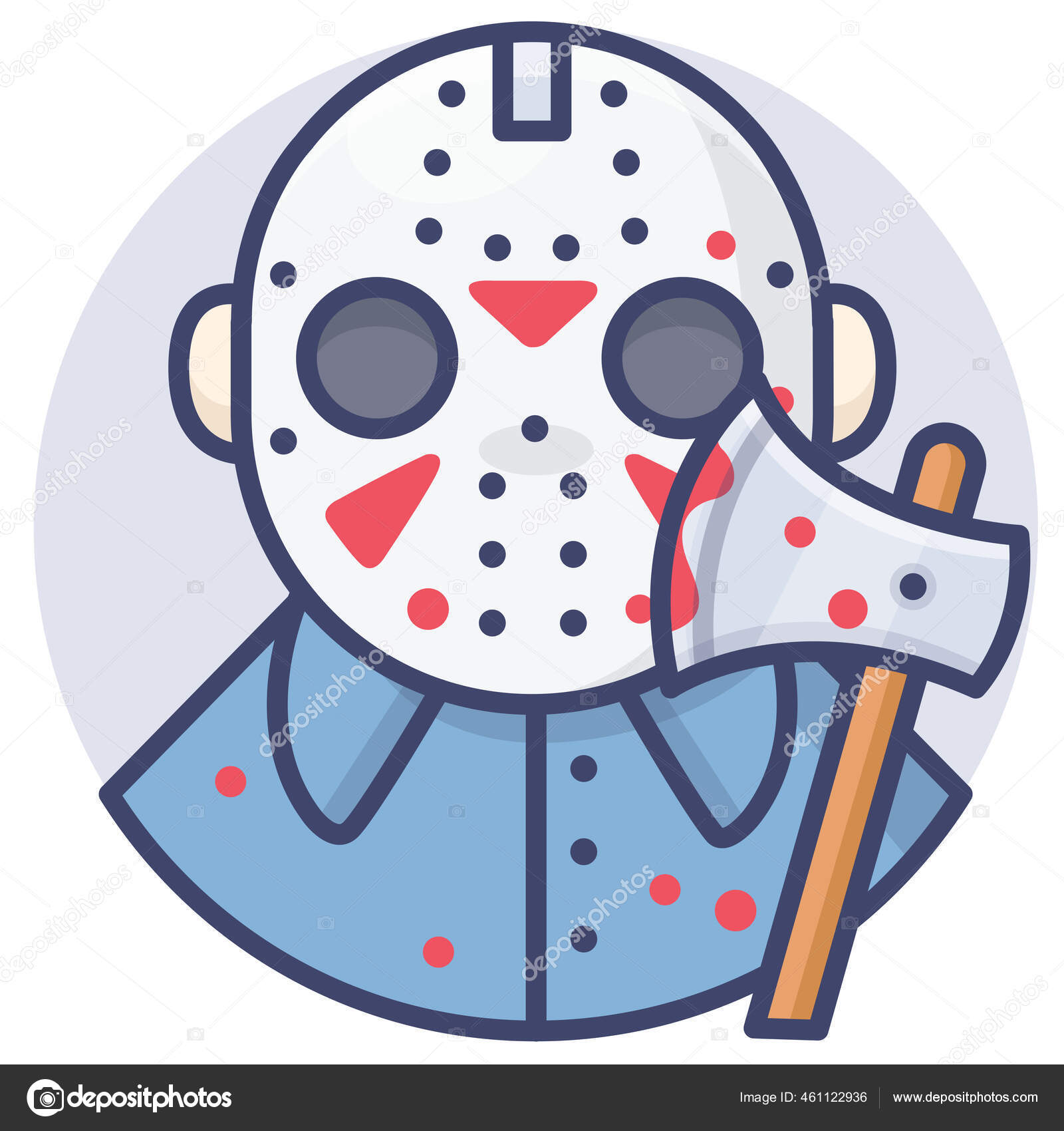 Jason Mask Vector