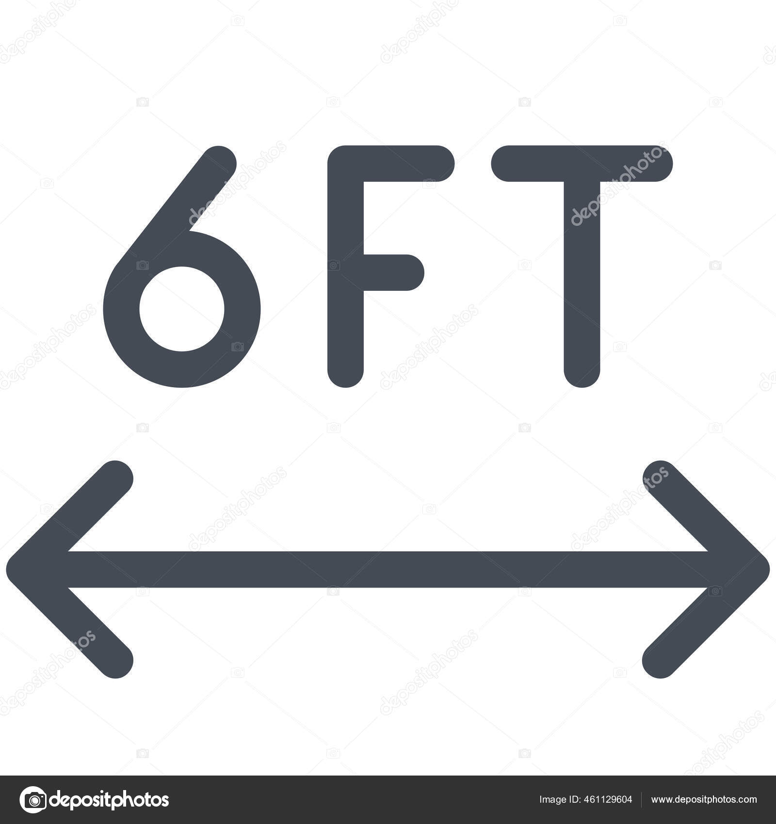 Distance Space Interval Icon Stock Vector Image by ©iconfinder #461129604