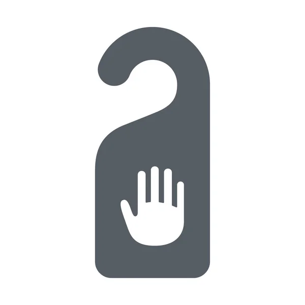 Amenities Dnd Disturb Icon Outline Style Stock Vector Image by ...