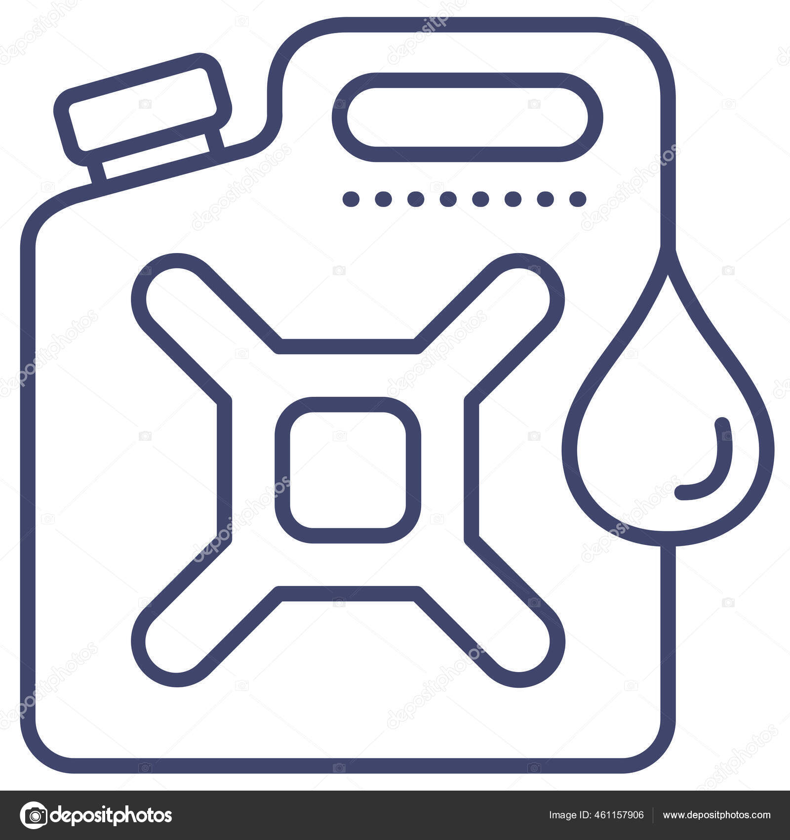 Benzin Ikonu ©iconfinder 461157906'e ait Stok Vektör