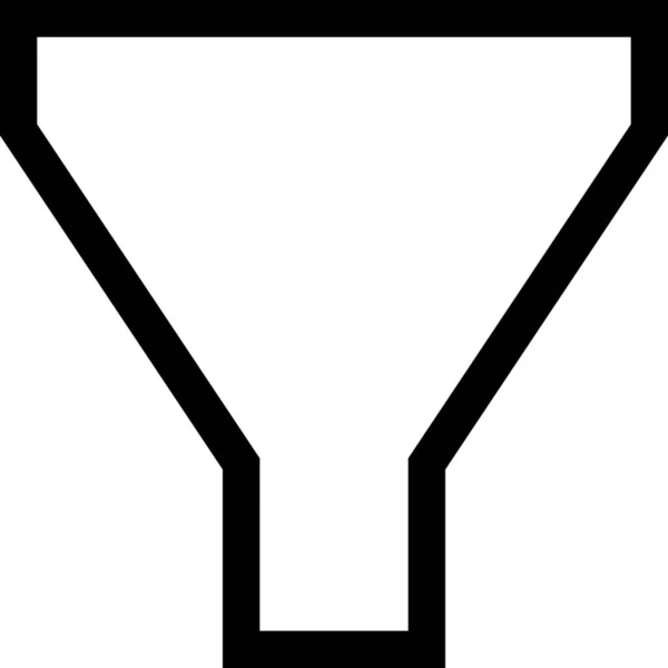 Conversion Filter Funnel Icon Outline Style Stock Vector by ©iconfinder ...