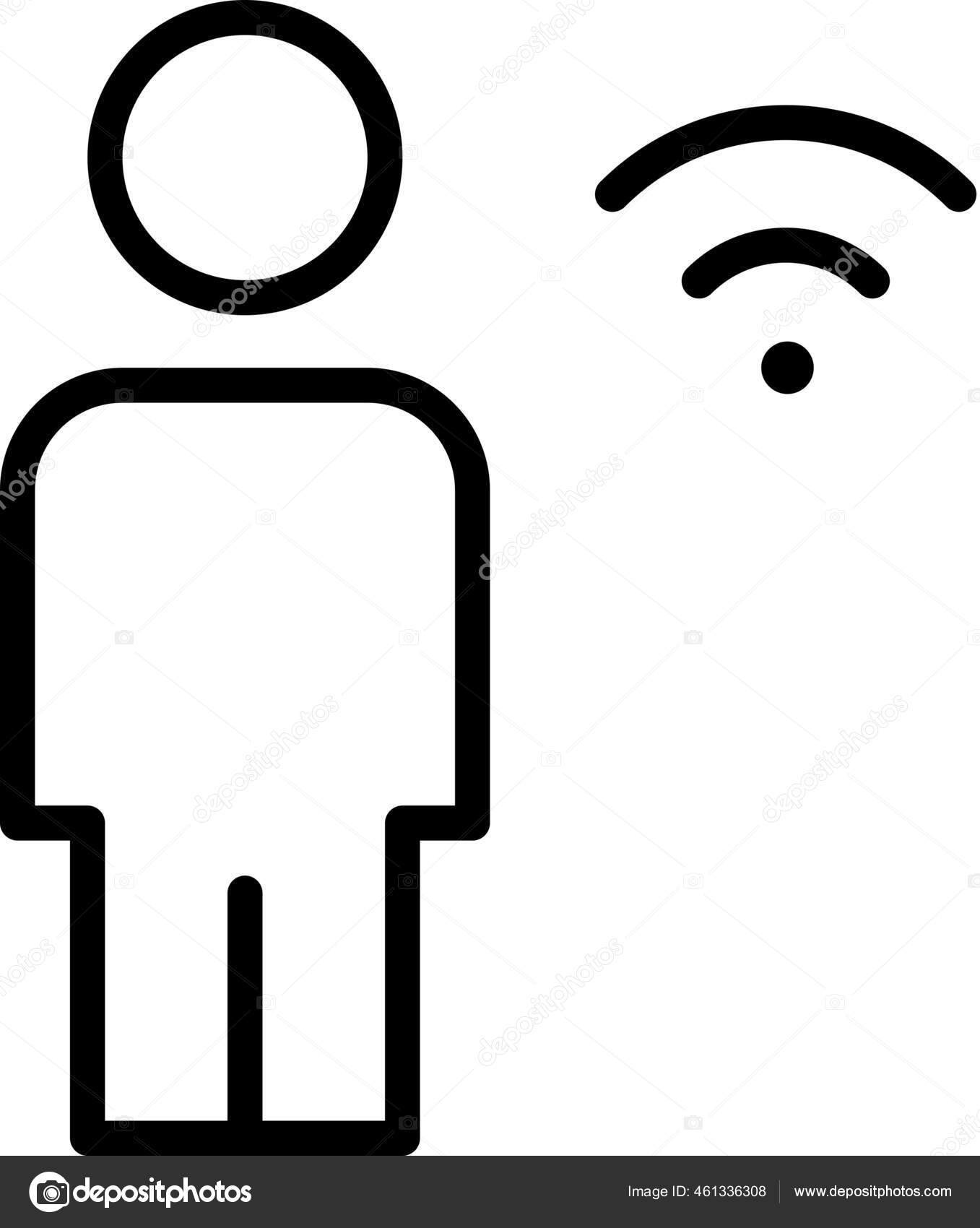 Avatar Body Human Icon Outline Style Stock Vector by ©iconfinder 461336308