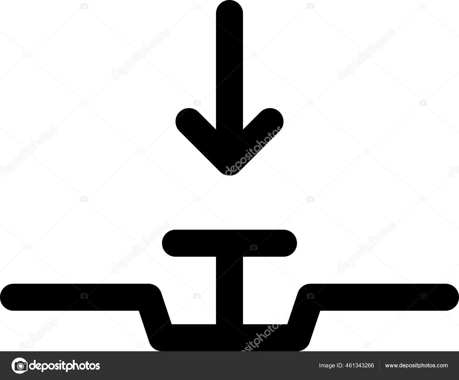 Activation Control Gesture Icon Outline Style Stock Vector Image by ...