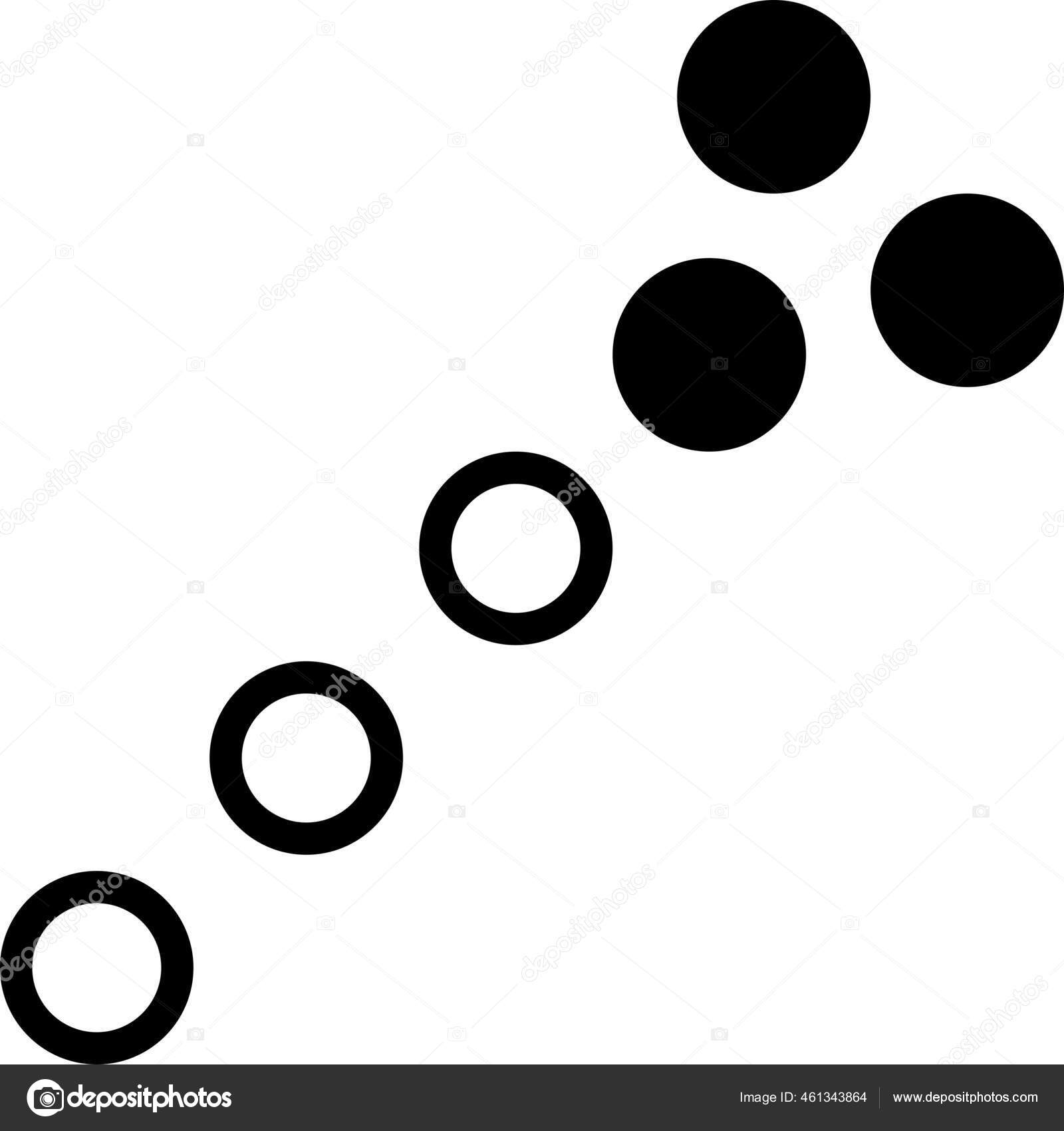 Circles Closure Design Icon Solid Style Stock Vector Image by ...