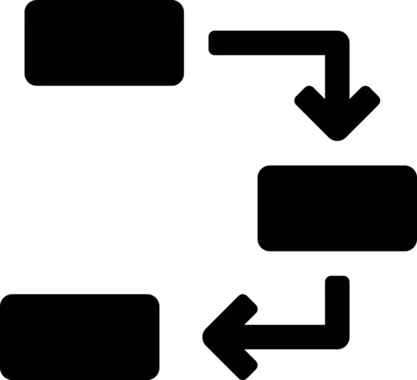 Activity Breakdown Chart Icon Solid Style Stock Vector Image by ...