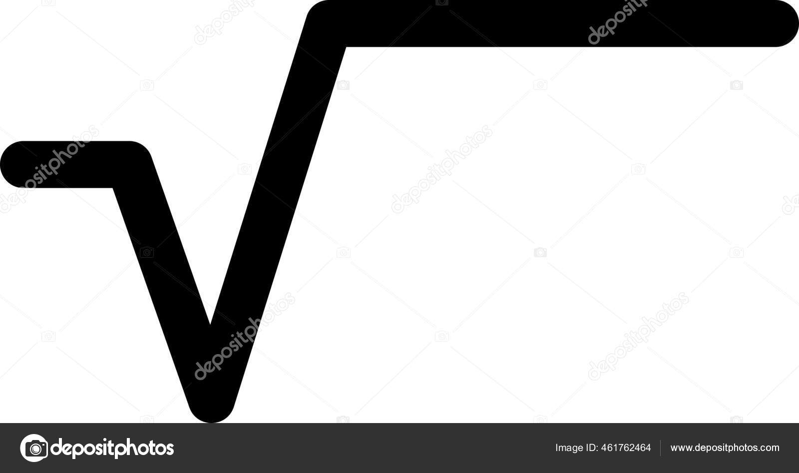 Formula Math Root Icon Outline Style Stock Vector by ©iconfinder 461762464